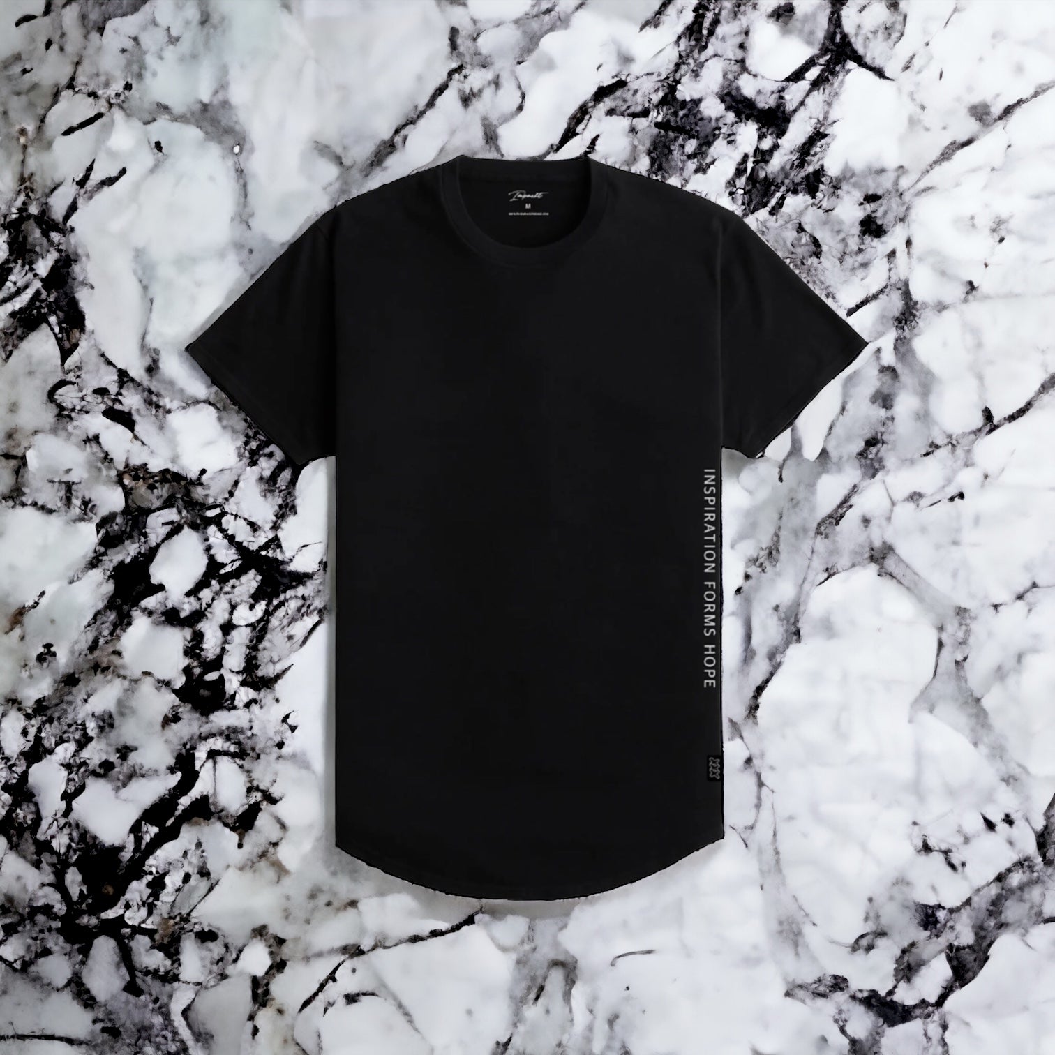 Men's Signature Fitted Tee - Scallop Bottom – IMPACKT